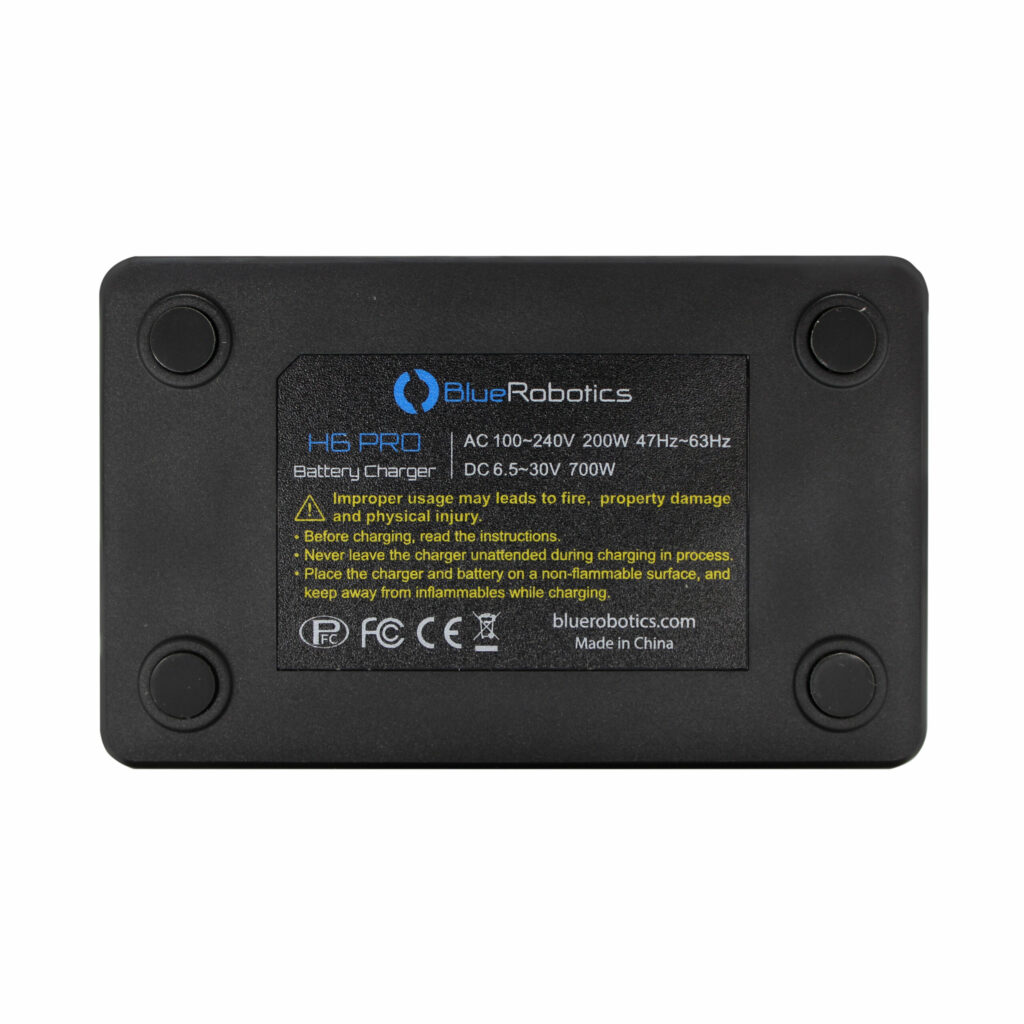 H6 PRO Lithium Battery Charger - BLUE ROV Solutions